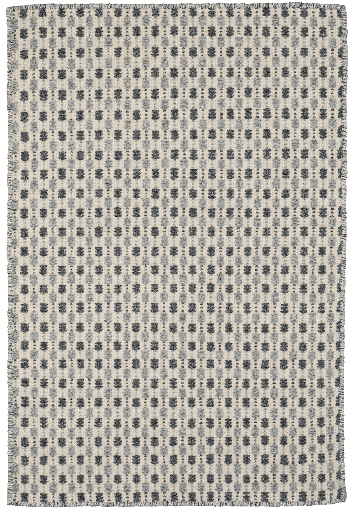 Coopworth Grey Natural Wool Woven Rug - Hook & Loom