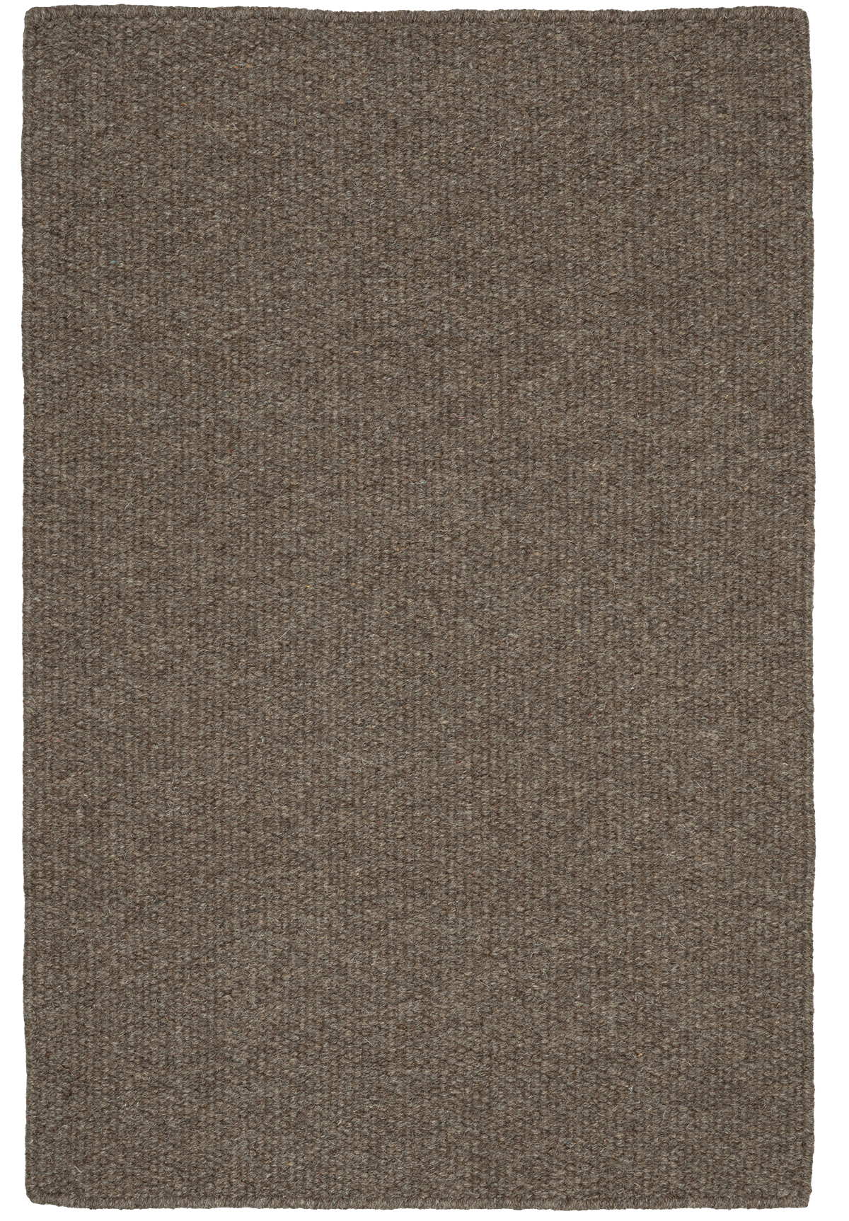 Thick Woven Wool Rug - Solid Driftwood - Hook & Loom